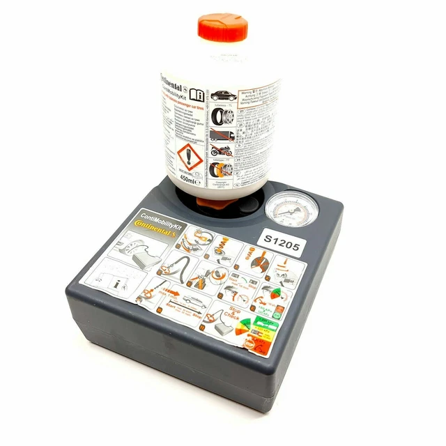 CONTINENTAL MOBILITÉ KIT Réparation Pneu Kit Compresseur + Liquide ...