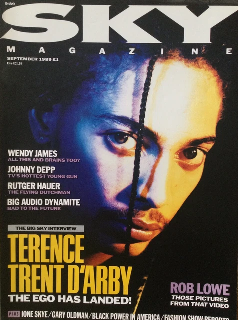 SKY MAGAZINE - September 1989 (Terence Trent D'Arby, Wendy James ...