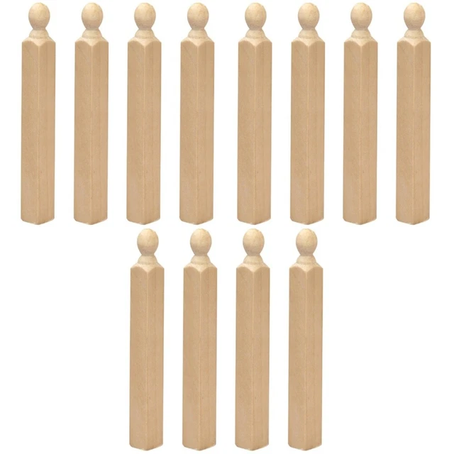 3 PIECES DOLL House Mini Pillars Micro Scene Roman Column Railing £11. ...