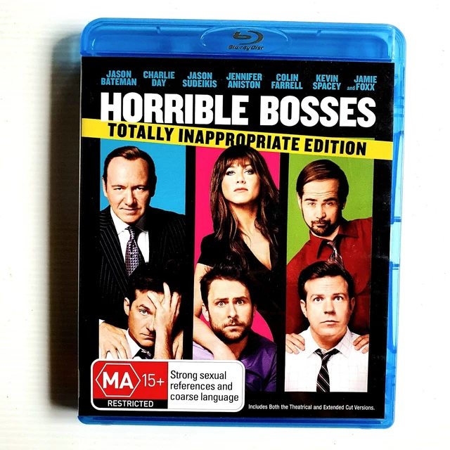 HORRIBLE BOSSES | Totally Inappropriate Edition Blu-ray 2011 Comedy ...