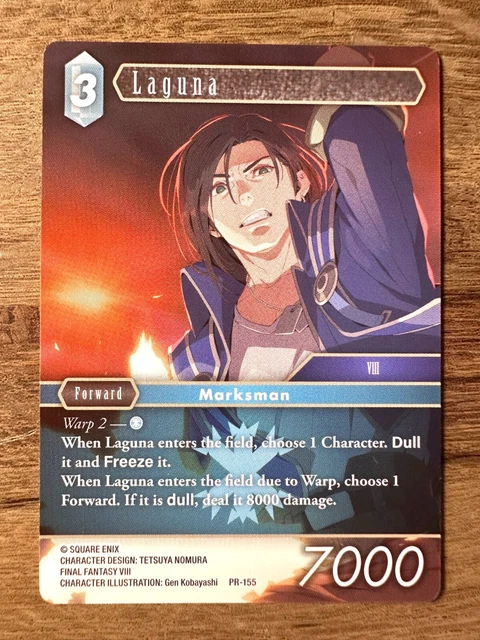 FINAL FANTASY TCG Laguna PR-155 *NON-FOIL* Carte Promo FF8 FFVII EUR 13,97 - PicClick FR