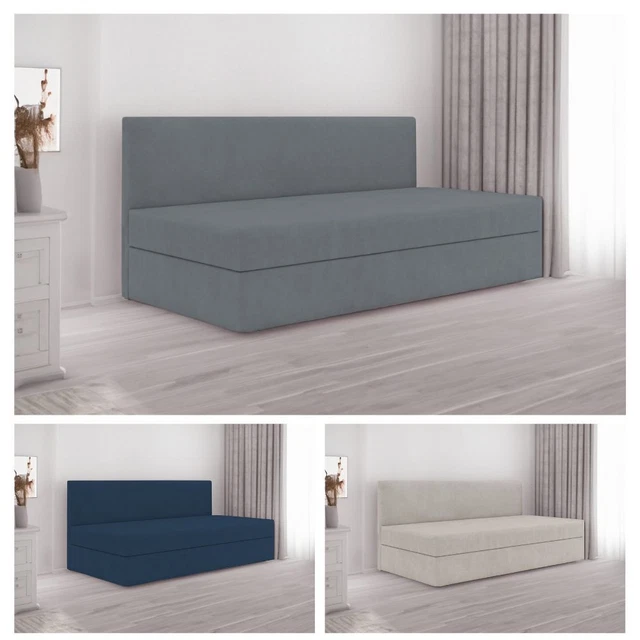 SINGLE BED BOX spring bed cot DONI Bonell nursery bedroom £310.51 ...