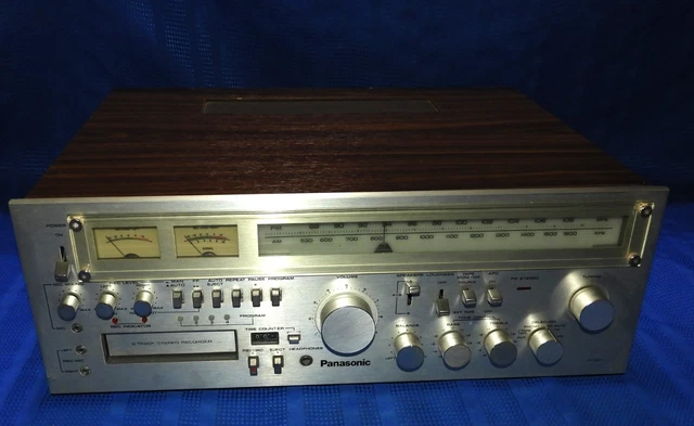 PANASONIC RA 6800 Stereo Reciever 8-Track Player/Recorder-SERVICED ...