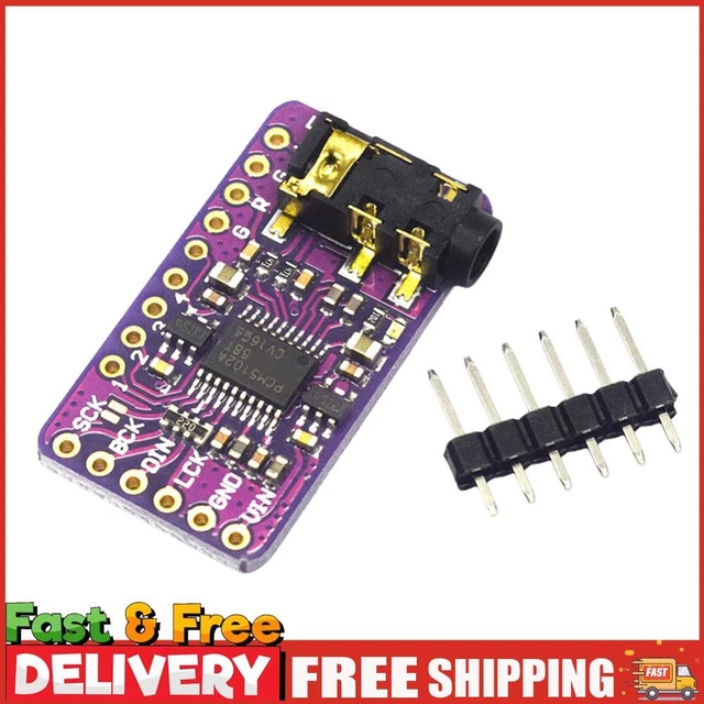 GY-PCM5102 PHAT FORMAT Player Module I2S IIS Interface for Arduino Raspberry Pi £6.83 - PicClick UK