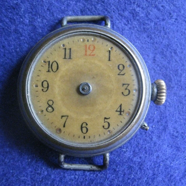 ANTIQUE WW1 RARE German Military Wrist Watch - Spares Or Repair £24.99 ...
