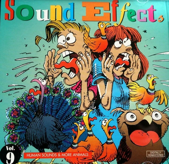 SOUND EFFECTS - Volume 9, Human Sounds & More Animals - CD, VG EUR 26 ...