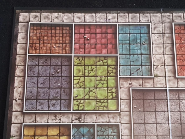 HEROQUEST GAME BOARD Battle Map RPG Fantasy Quest Floor Dungeon EUR 8 ...