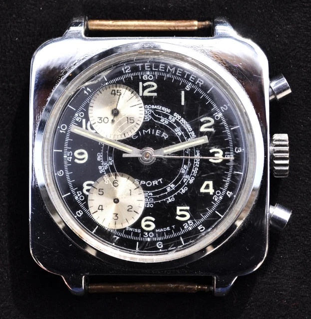 MONTRE CIMIER SPORT telemeter Chronostop - Années 1970' EUR 47,50 ...