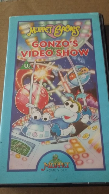 MUPPET BABIES 'Gonzo's Video Show' Rare 1986 Vhs - Kids Animation ...