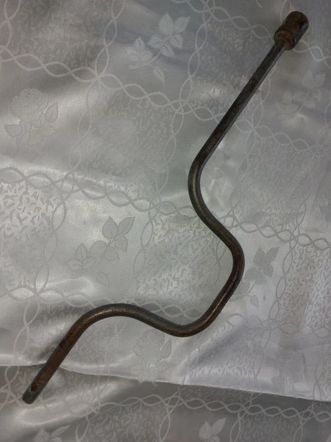 VINTAGE HAND CRANK/CRANKED Wheel Nut Brace Classic Motor Car/Vehicle ...