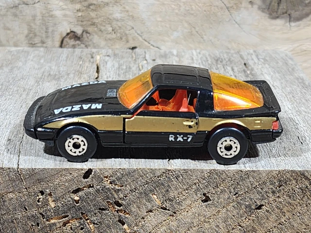VINTAGE 1979 MATCHBOX Mazda RX7 Black & Gold Lesney $14.99 - PicClick