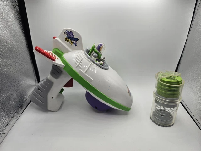 DISNEY PIXAR TOY Story Buzz Lightyear Space Ranger Toy Gun Blaster ...