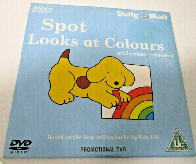 SPOT LOOKS AT COLOURS - Childrens Animation - Daily Mail Promo DVD £1. ...