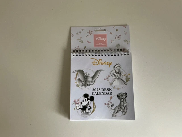 2025 16CM X 16cm Disney Themed Desktop Calendar £6.00 - PicClick UK