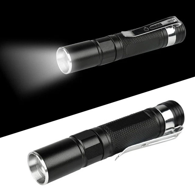LIGHT FOCUS HIGH Powe Torch Mini Pen Lamp Light Flashlight Powerful ...