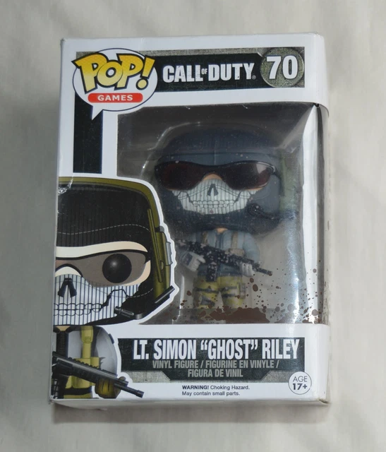 CALL OF DUTY Simon Ghost Riley Funko Pop #70 Muddy Variant £78.68 ...