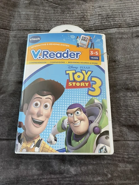 VTECH V.READER DISNEY Pixar Toy Story 3 Beginning Sounds Comprehension ...