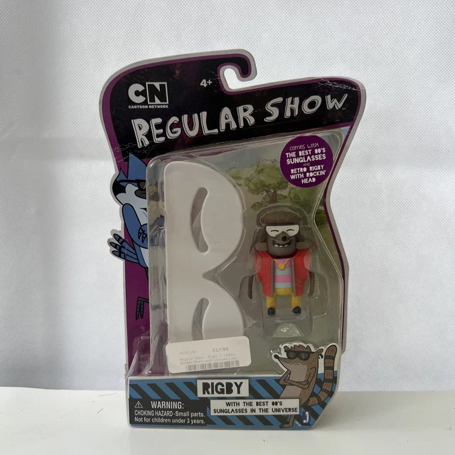 JAZWARES CARTOON NETWORK Regular Show 80s rigby Action Figure 2.5 ...