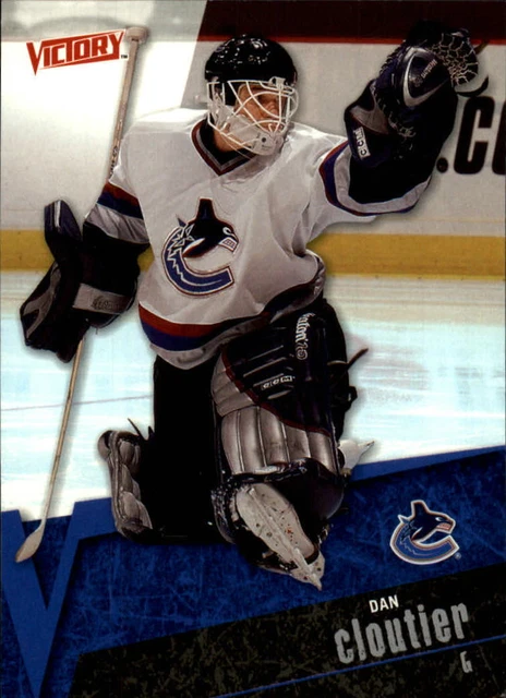 CARTE DE HOCKEY 2003-04 Upper Deck Victory Canucks #194 Dan Cloutier ...
