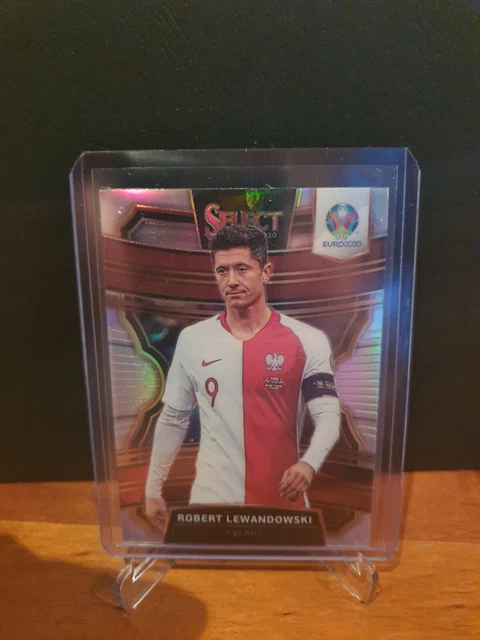 PANINI EURO SELECT 2020 Preview - Robert Lewandowski Base Silver ...