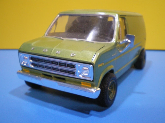 1977? FORD ECONOLINE van model by AMT kit built nice $42.48 - PicClick CA