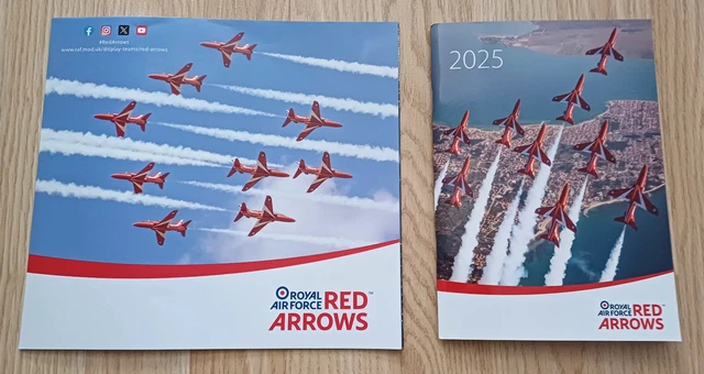 RAF RED ARROWS 2025 Air Show Display Booklet / Brochure £7.84 - PicClick UK