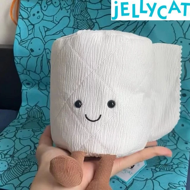 JELLYCAT TOILET PAPER Roll Soft Toy Cute Plush Doll Christmas Gift Idea ...