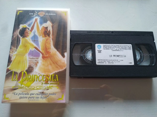 THE LITTLE PRINCESS Alfonso Cuaron 1996 - VHS Tape Spanish £24.86 ...