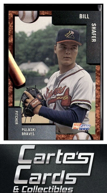 BILL SHAFER 1992 Fleer ProCards #3176 Pulaski Braves EUR 2,17 - PicClick FR