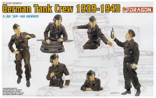 MINIATURE SOLDATS MODEL Kit Modélisme Dioramas Dragon Panzer IV Crew Kit 1:3 EUR 17,06 - PicClick FR