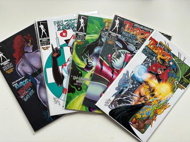 JIM BALENT'S TAROCCHI STREGA DELLA ROSA NERA Run/Set #26 - 50 come ...