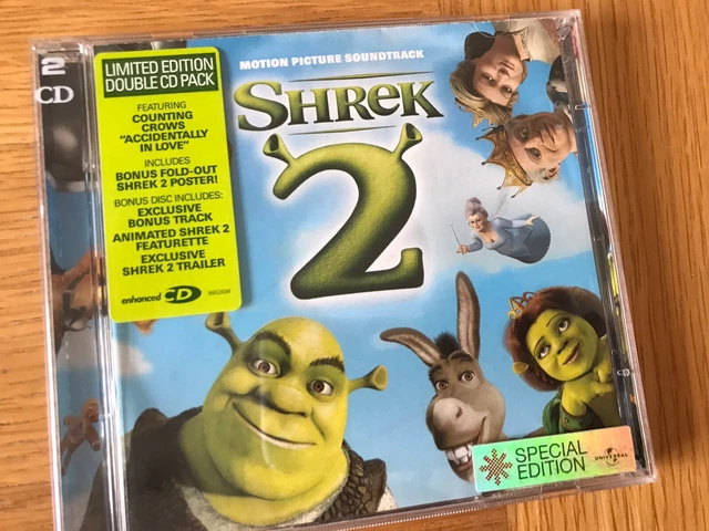SHREK 2 FILM Soundtrack Limited Edition Double Cd Album With Pull Out ...