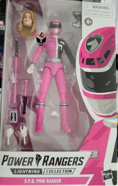HASBRO POWER RANGERS Lightning Collection SPD pink ranger sydney drew ...