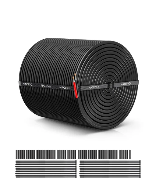 16 GAUGE WIRE 2 Conductor Electrical Wire, 16 AWG Wire Stranded PVC ...