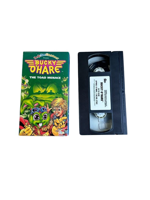 BUCKY O'HARE: THE Toad Menace (VHS, 1992) FHE Cartoon Video Tape Rare ...