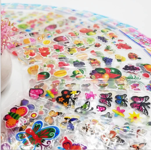 KIDS RANDOM 1 sheet Stickers Teacher Rewards Kids Children Crafts Gift ...
