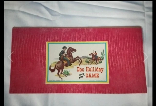 VINTAGE DOC HOLLIDAY Wild West Board Game $30.00 - PicClick CA