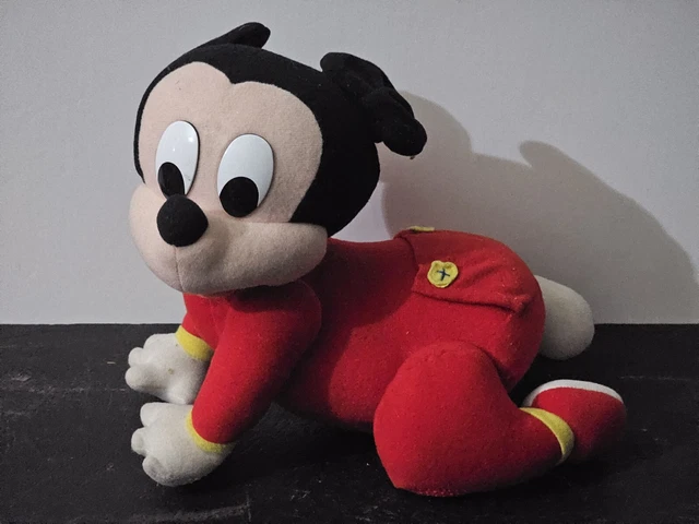 MATTEL 1995 TOUCH & Crawl Vintage Mickey Mouse £6.99 - PicClick UK