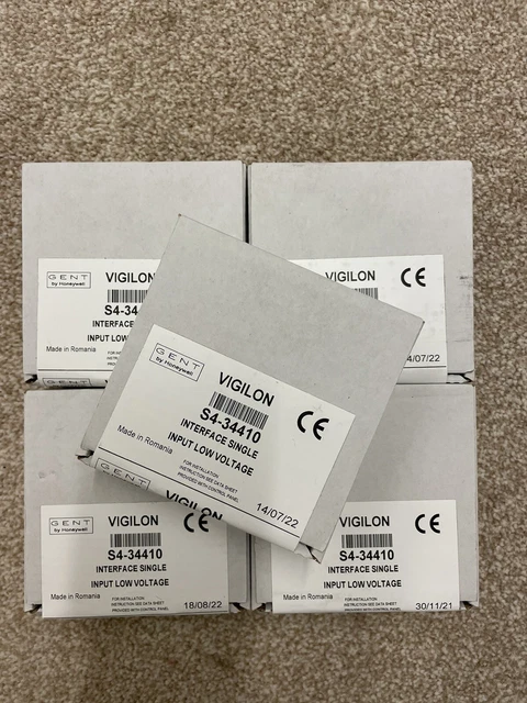 5X GENT HONEYWELL S4-34410 Interface Single Input Brand New EUR 136,49 ...