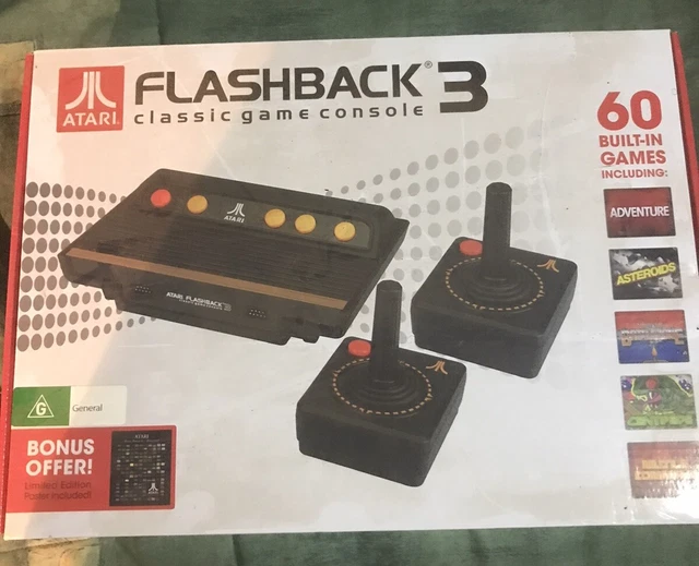ATARI FLASHBACK 3 Classic Game Console UNUSED Excellent Condition! $45. ...
