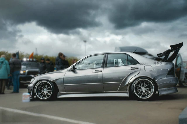 EPA STYLE FRP Front & Rear Fender Flares Kits For 98-05 Lexus IS200 ...