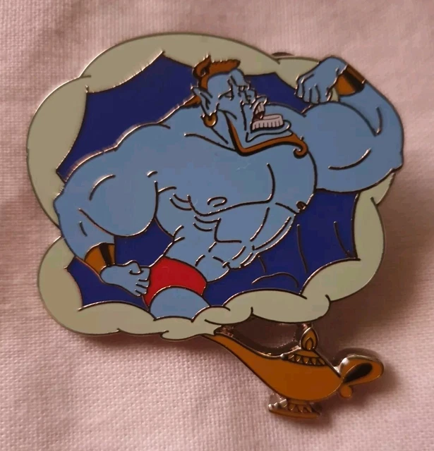 DISNEY ALADDIN 30th Anniversary Blind Box Mystery Pin: Genie Muscle ...
