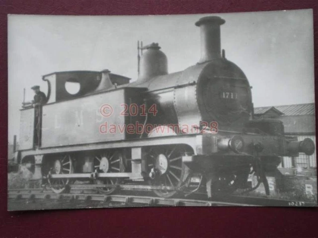 PHOTO LMS Mr Johnson 1F 0-6-0T Loco No 1711 £2.50 - PicClick UK
