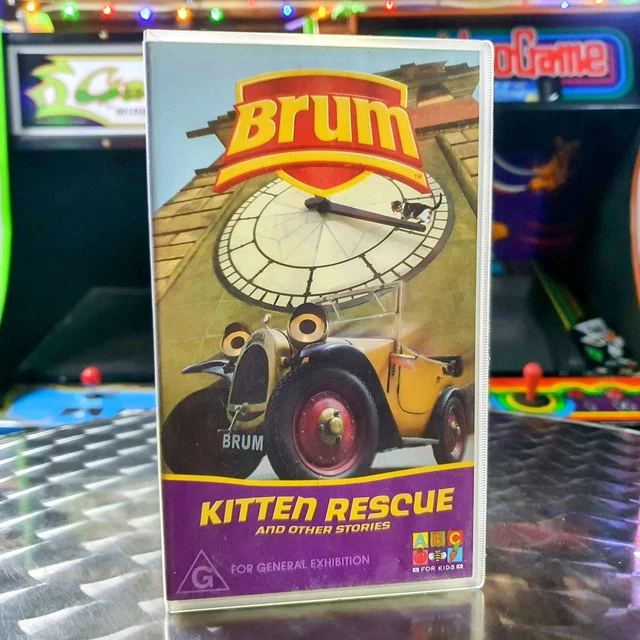 BRUM: KITTEN RESCUE And Other Stories - VHS ABC For Kids Video $12.90 ...
