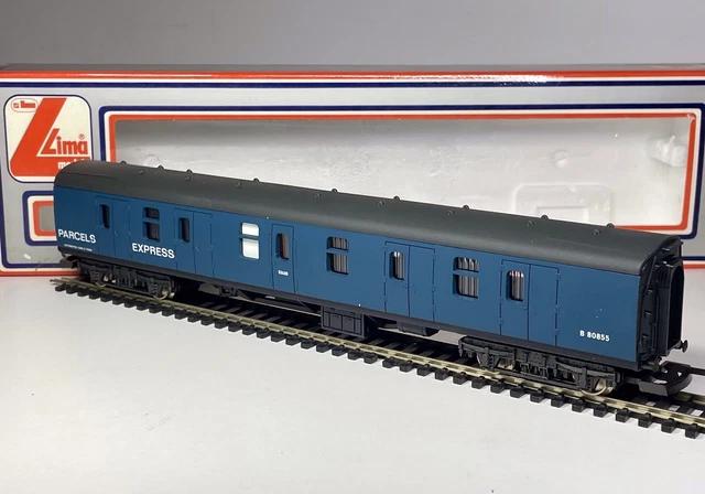 LIMA 305341 BR Mk1 Full Brake / Parcels Express Coach in Blue B80855 ...