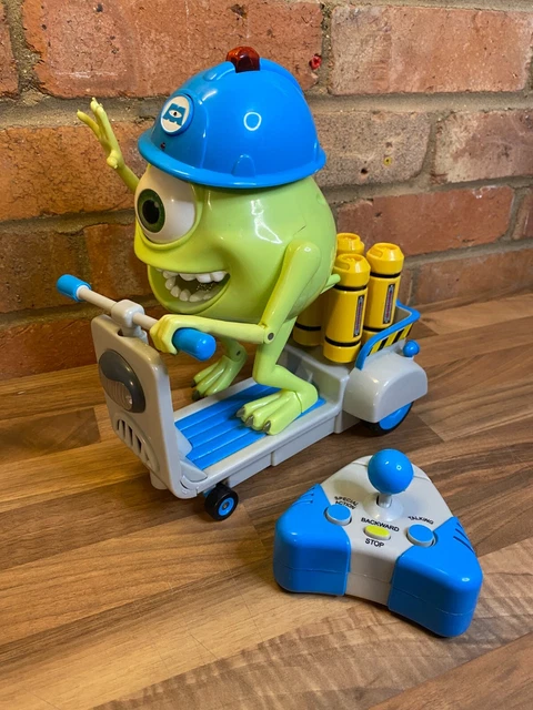 DISNEY PIXAR THINKWAY Toys Monsters Inc Mikes RC Scare Scooter Spares ...