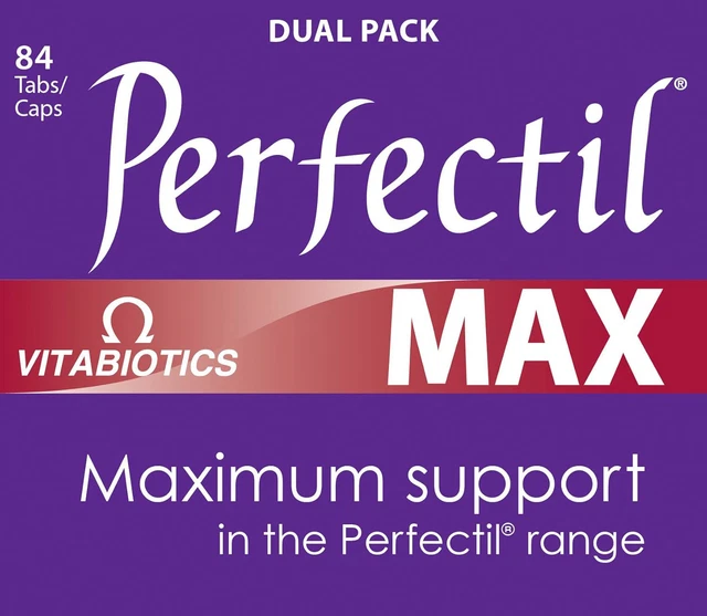 PERFECTIL MAX TABLETS, Maximum Support Formula for Skin Hair and Nails ...