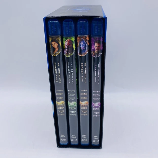 FARSCAPE THE COMPLETE Series Blu-Ray 20 Disc 2011 OOP & Peacekeeper ...