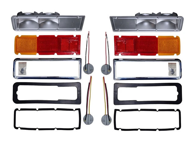 FORD ESCORT MK1 Complete New Rear Tail Light Lamp Assembly - Car Kit £ ...