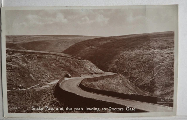 ANCIENNE CARTE POSTALE 1950 Snake Pass Et Le Chemin Menant À Doctors ...